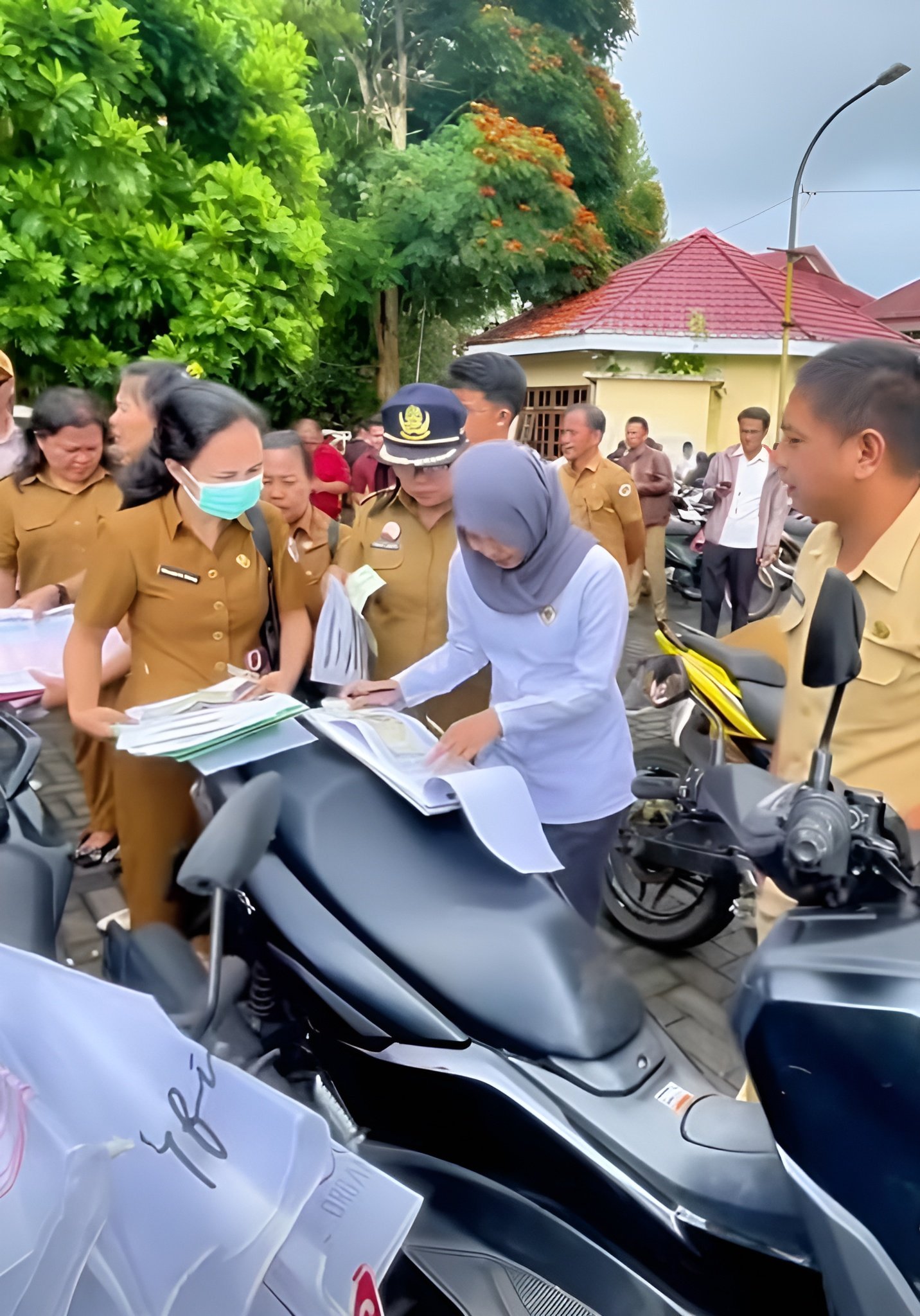 BPK Periksa Ratusan Kendaraan Pemkot Tomohon, Pastikan Nomor Mesin dan Rangka Sesuai Dengan ...